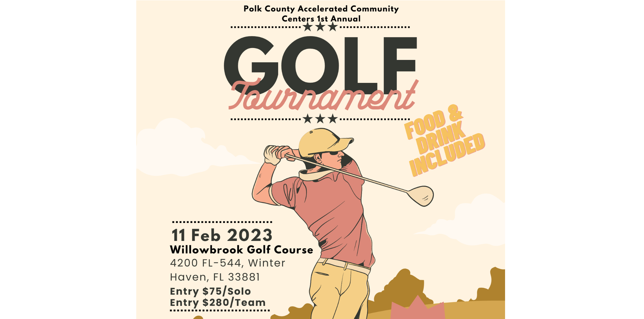 Polk County Accelerated Community Center Golf Tournament